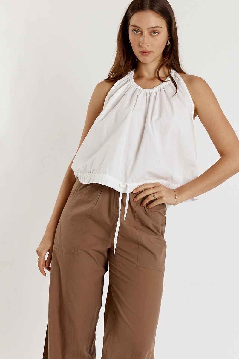 Giliann Pelle Top White – Kabana Shop