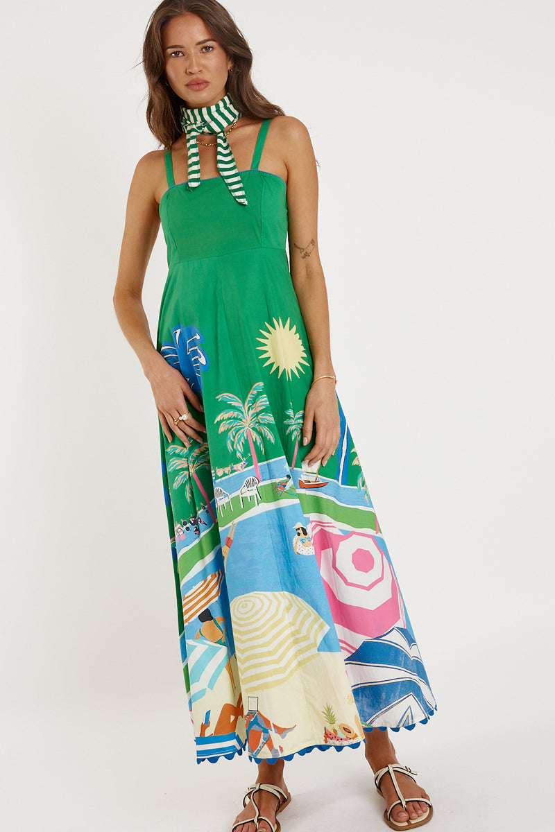 Rubyyaya Cote D'Azur Sundress Print – Kabana Shop